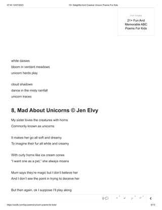 15+ Delightful And Creative Unicorn Poems For Kids.pdf