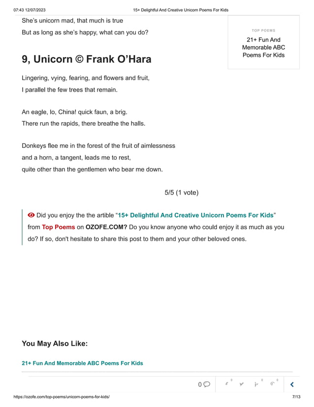 15+ Delightful And Creative Unicorn Poems For Kids.pdf