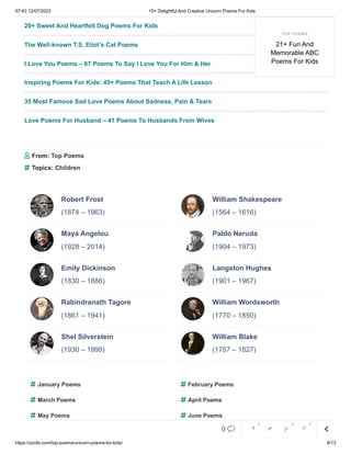 15+ Delightful And Creative Unicorn Poems For Kids.pdf