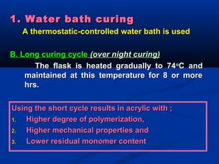 denture base materials dental material | PPT