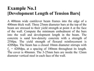 15 Development Length Lecture reinforced concrete.pptx