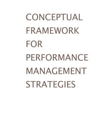 Conceptual framework for performance management strategies (2) | DOCX