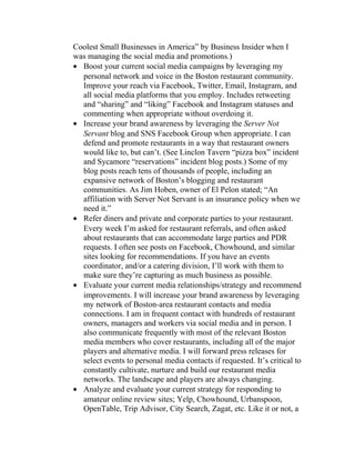 Maguire Promotions Proposal June2015 | PDF