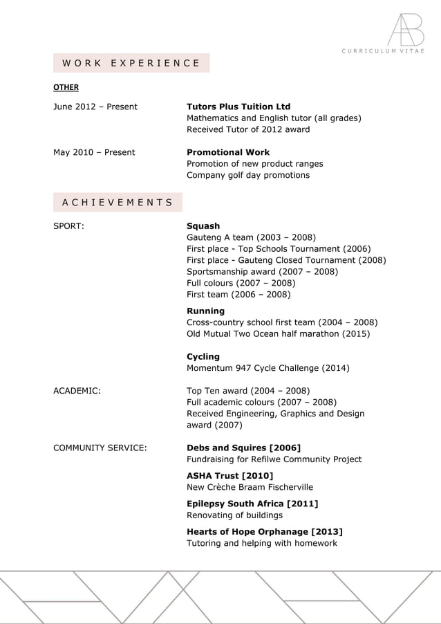 Andrea Buhr_Curriculum Vitae | PDF