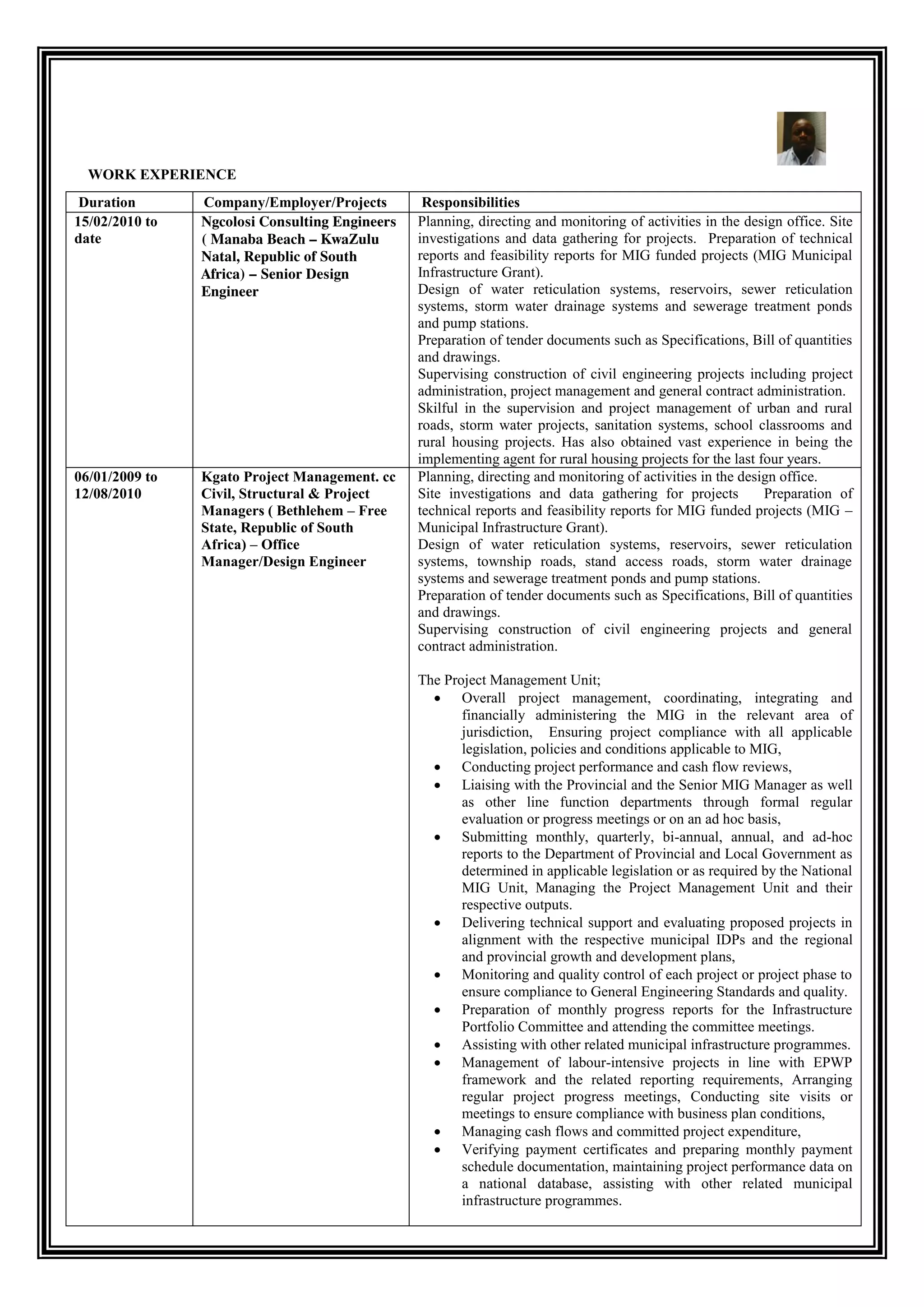 CV William 2016 | PDF