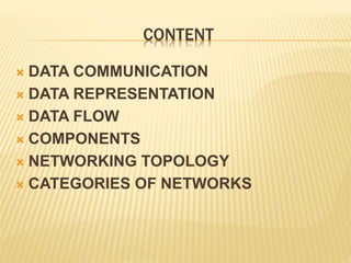 15EC44T unit 1 data communication and networking | PPTX | Computer Networking | Computing