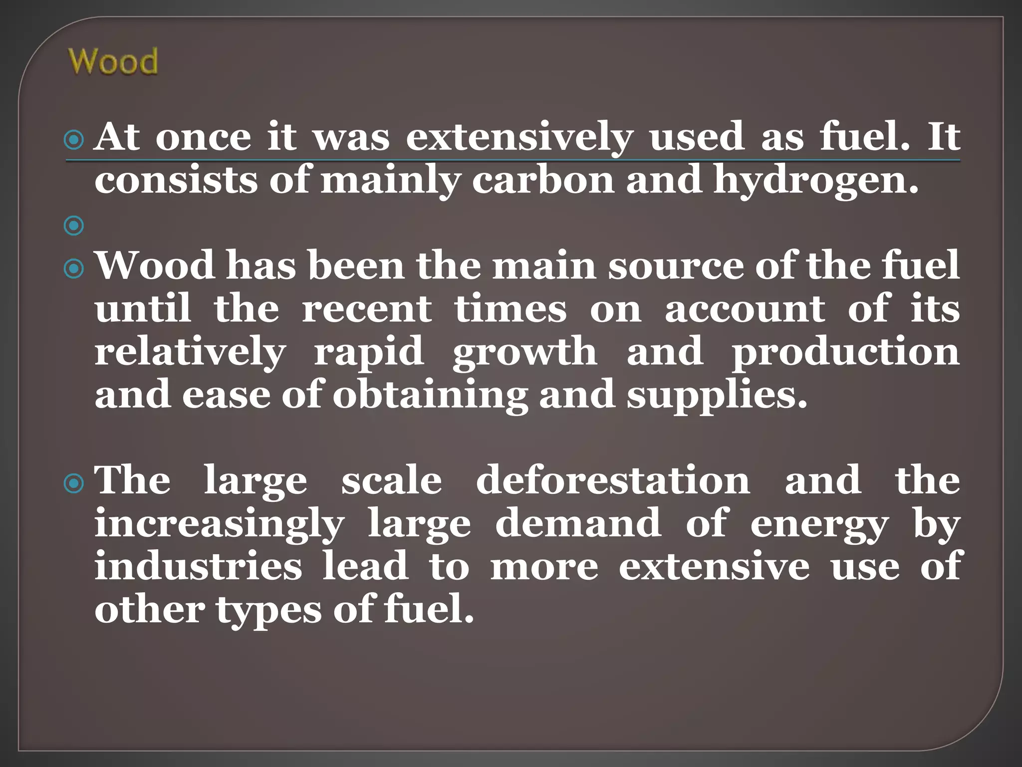 fuel and combustion(solids, coal and its types) | PPTX