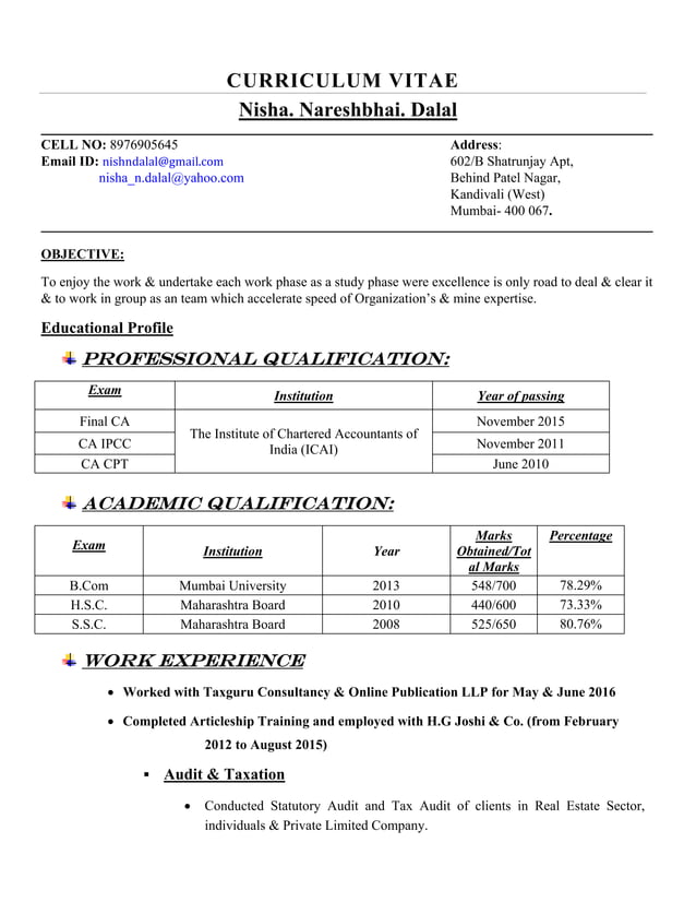 Nisha Resume (1) | PDF