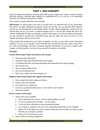 Life Skill and Youth Leadership Training Manual_May 2015 | PDF