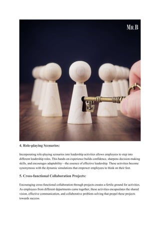 15 Effective Leadership Activities in a Workplace to Develop Leadership ...