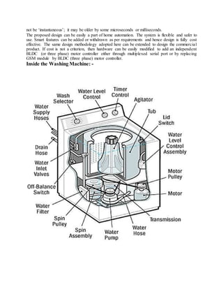 15 el83 automatic washing machine using microchip pic18f series microcontroller | PDF