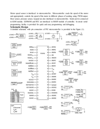 15 el83 automatic washing machine using microchip pic18f series microcontroller | PDF