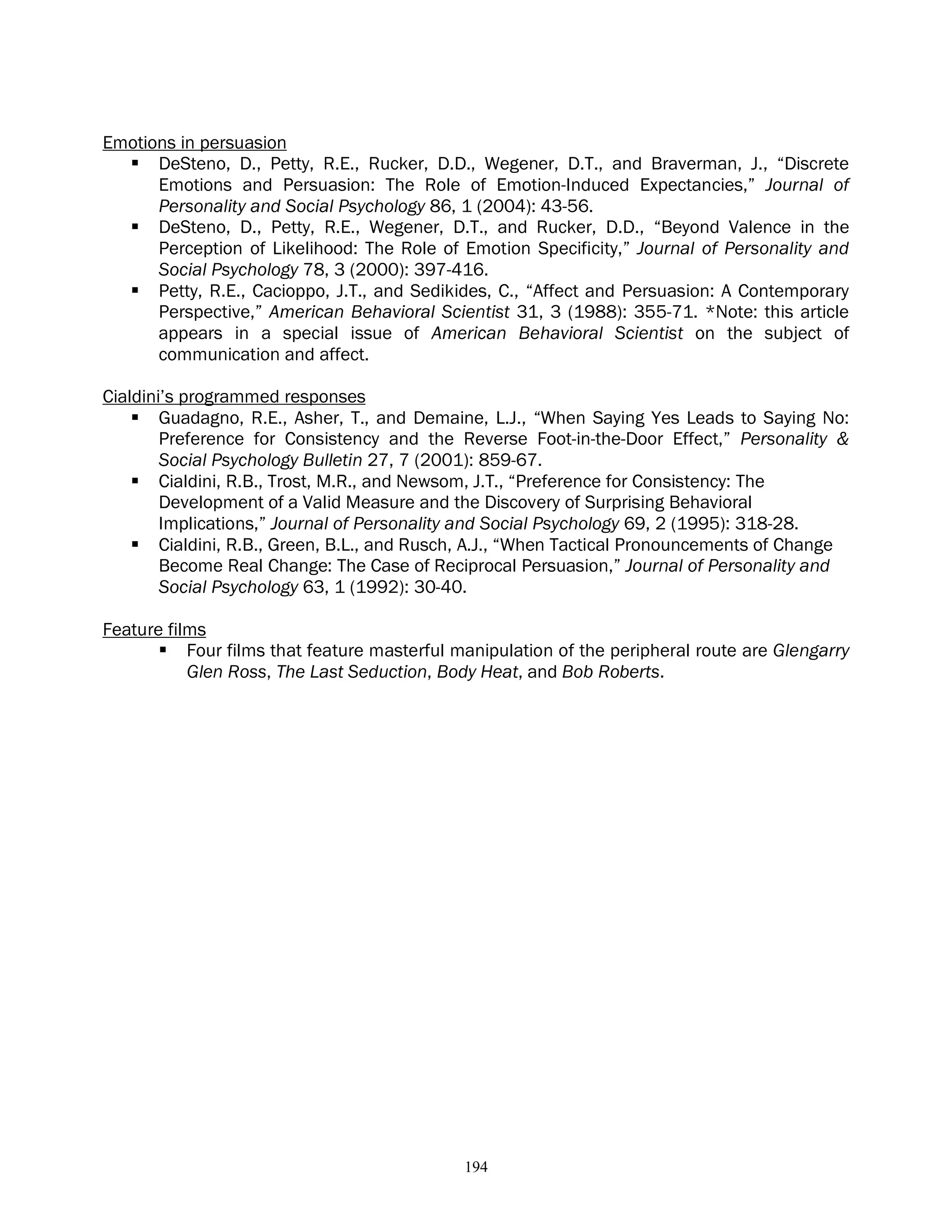 15 elaboration likelihood model | PDF