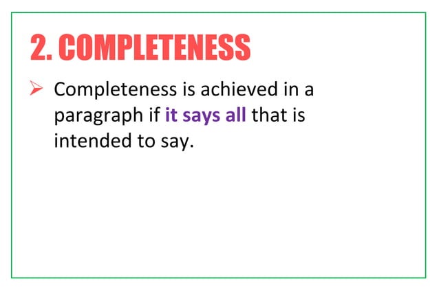 English 7_Q1 (Features, Kinds, and Parts of a Paragraph).pptx ...