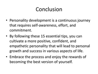 15 Essential Personality Development Tips for Personal Growth.pptx