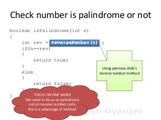 40+ examples of user defined methods in java with explanation | PPTX