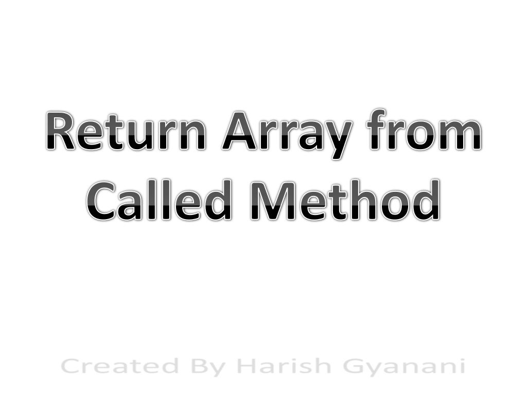 40 Examples Of User Defined Methods In Java With Explanation