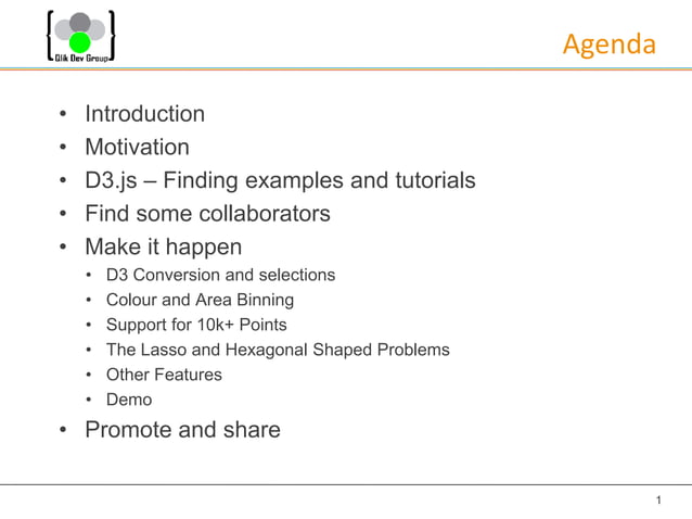 Qlik Dev Group - Hexagonal Binning | PPT