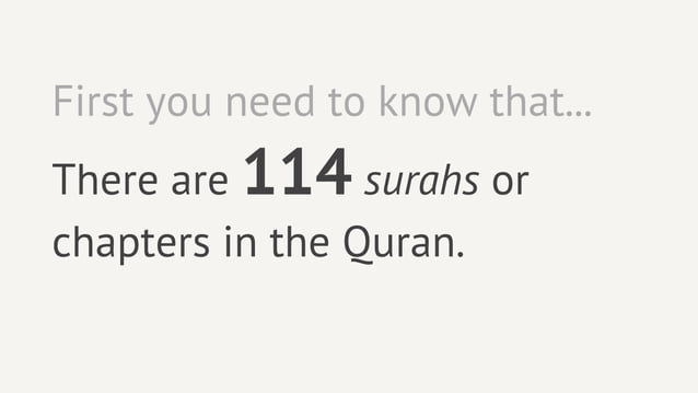 8 Need to Know Facts About the Quran | PDF