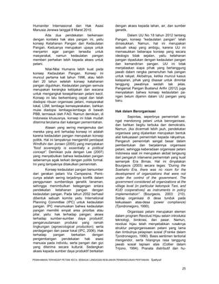 Petani Kecil adalah Kunci Pembangunan Pertanian dan Ketahanan Pangan | PDF