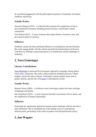 15 Famous German Poets of the 21st Century.docx