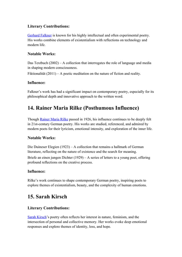 15 Famous German Poets of the 21st Century.docx