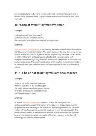 15 Famous Poems About Life Philosophy You May Be Interested In.docx
