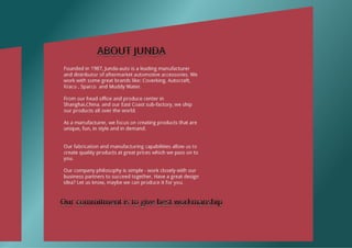 About Junda | PDF