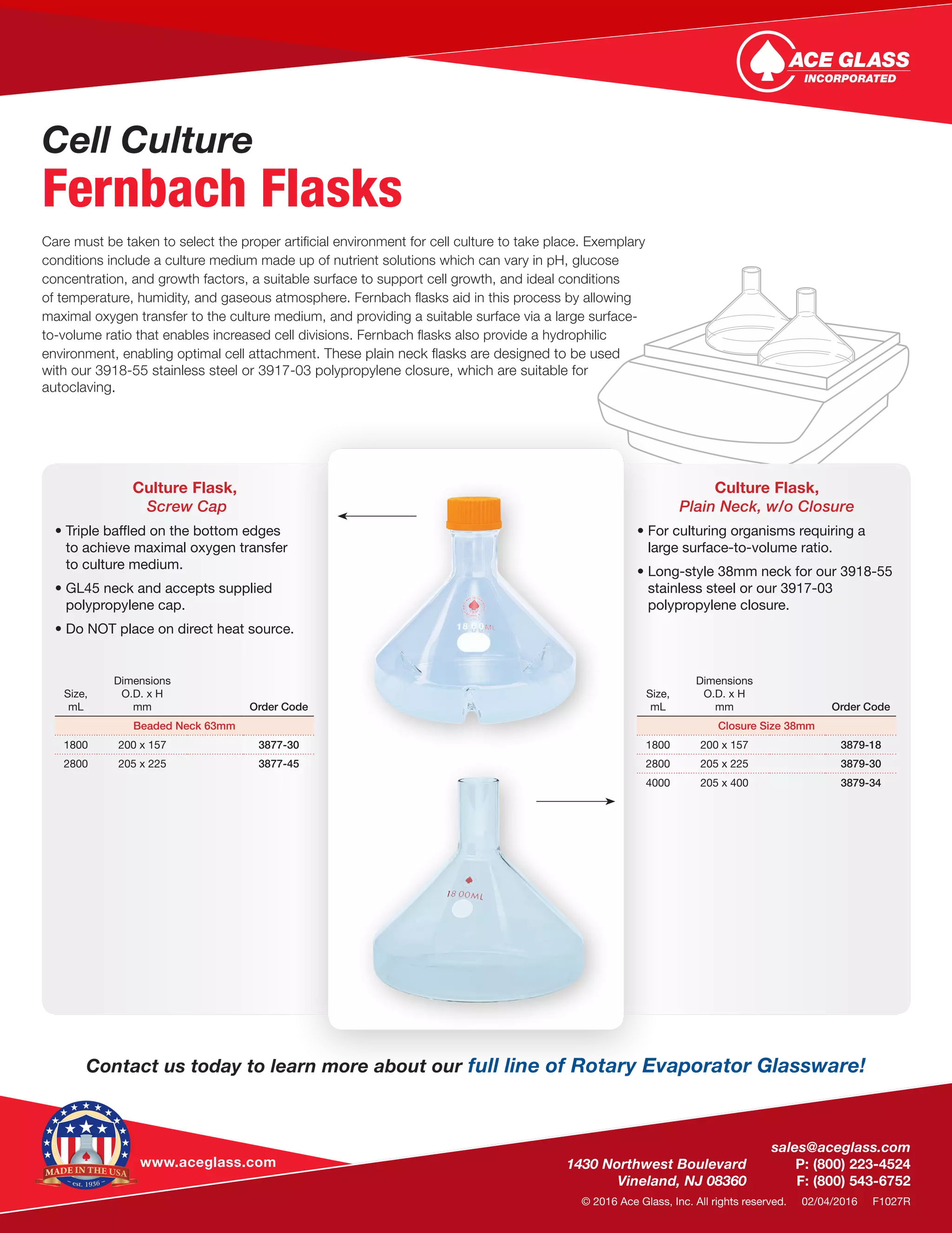 F1027R Cell Culture Flasks | PDF