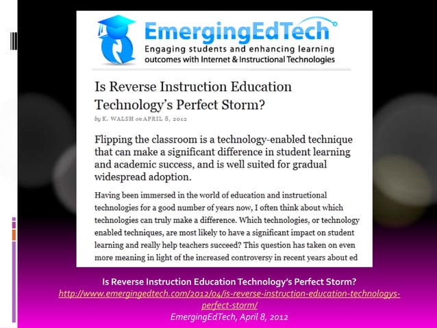 15 flipped classroom news stories | PPTX