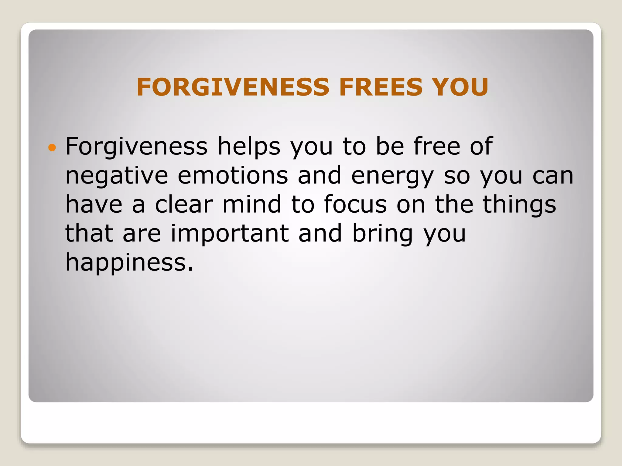 Forgiveness | PPTX