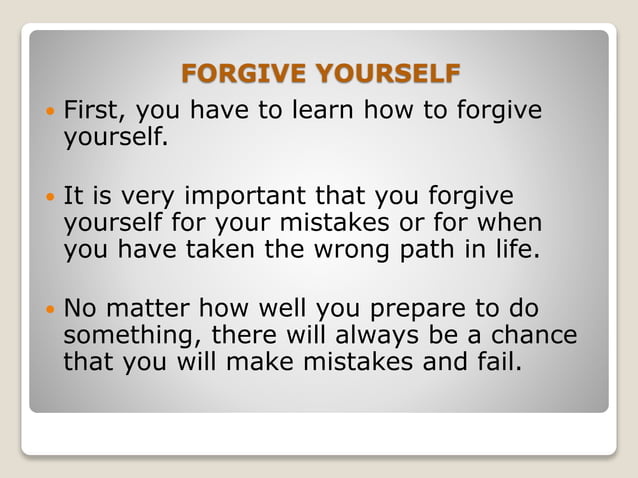 Forgiveness | PPTX