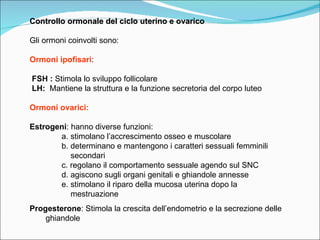Gonadi femminili: Le ovaie | PPT