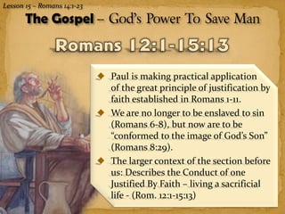 Romans 3 14 15