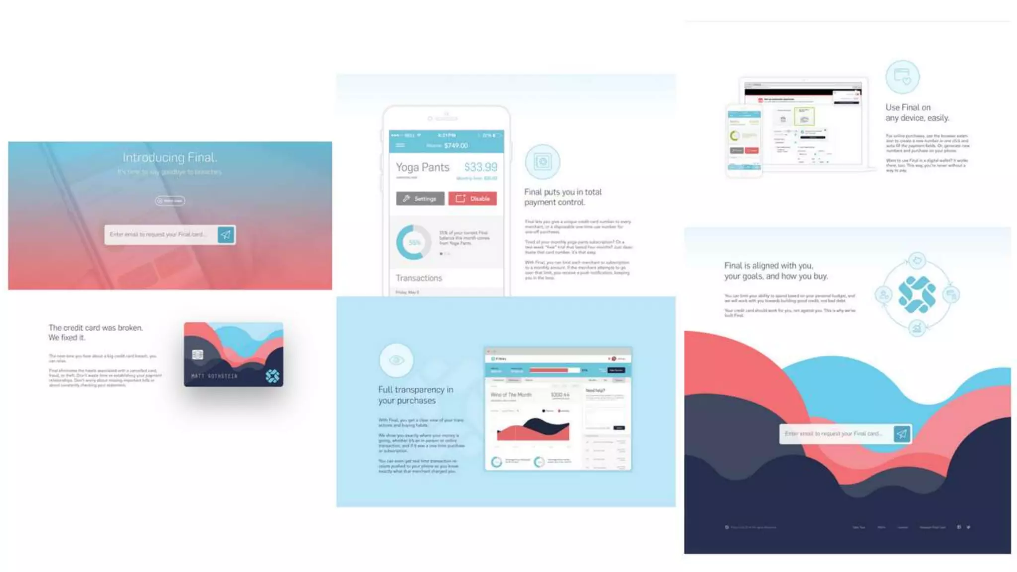 15 Great Landing Page Examples on Dribbble | PPTX