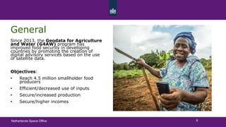 Space for Climate Adaptation and Food Security | PDF