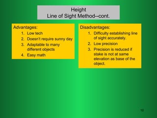 Heights and distances | PPT