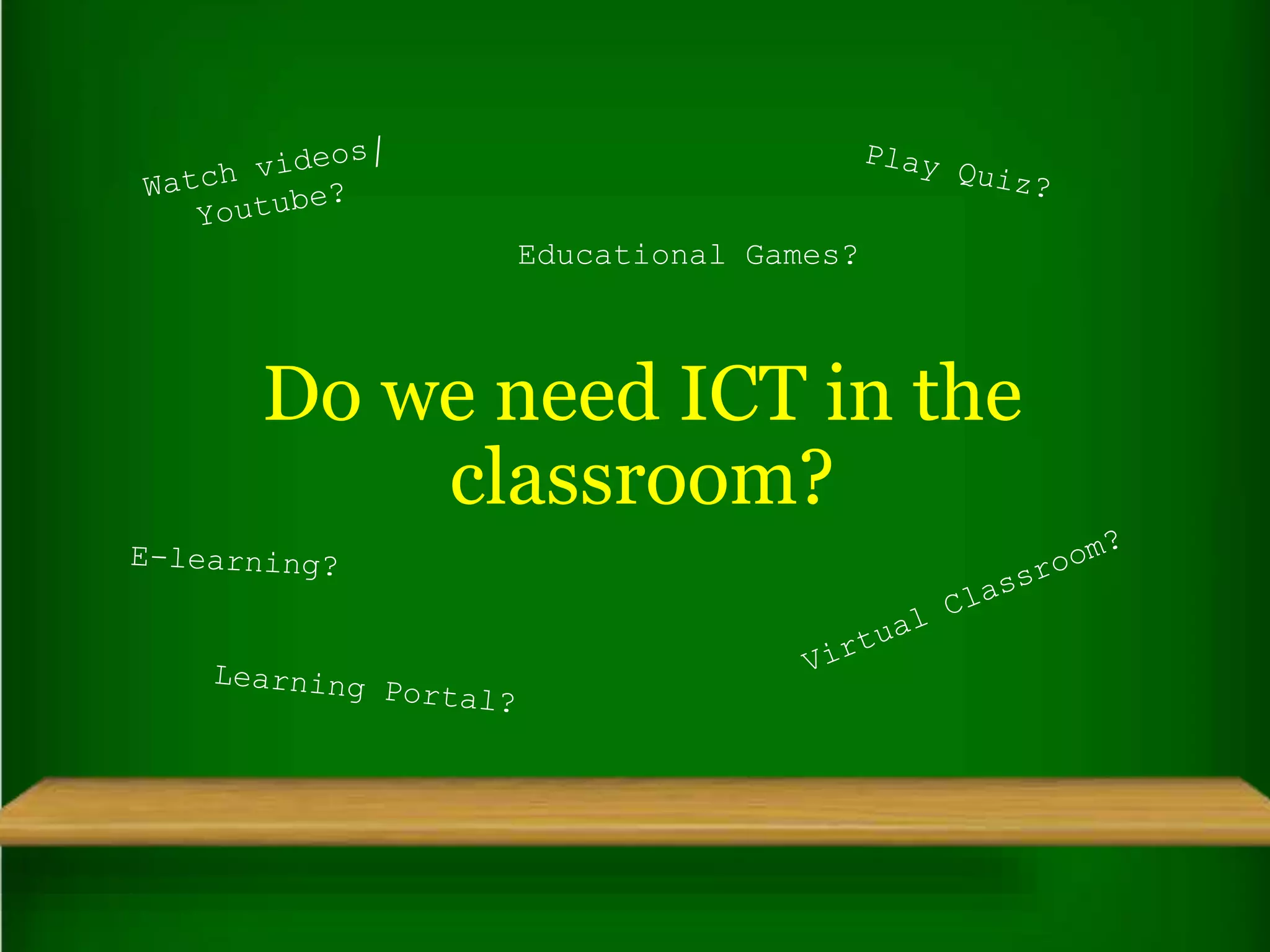 15 ict ideas for the classroom | PPTX