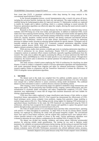 Automatic diagnosis of rice plant diseases using VGG-16 and computer ...