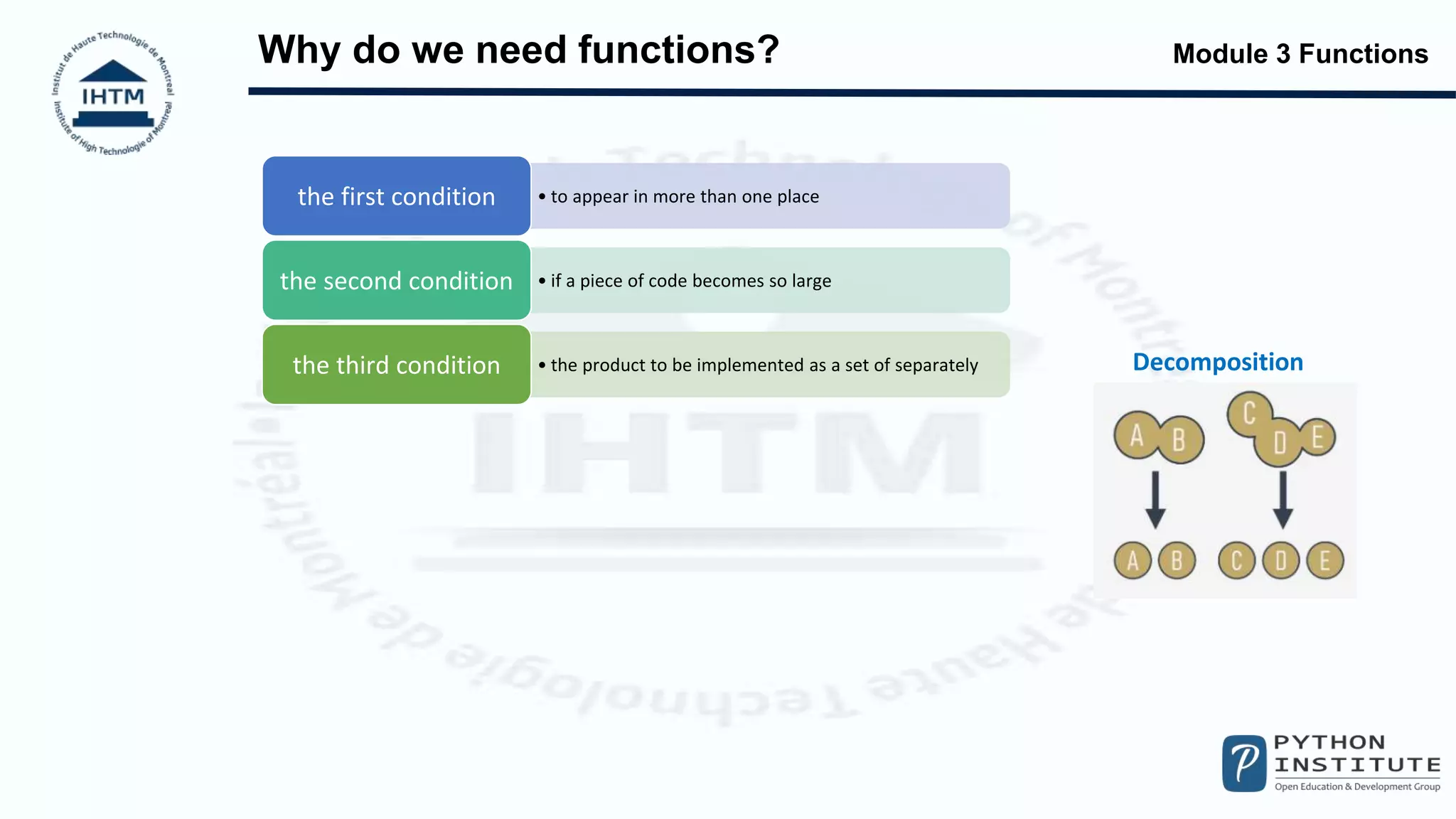 Python Pcep Functions Ppt