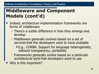 15 implementing architectures | PPT
