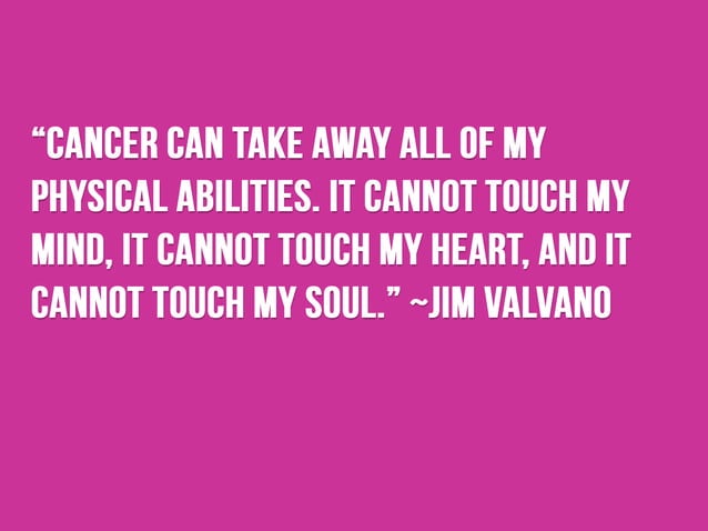 15 Inspirational Quotes for Cancer Disease Patients | PDF