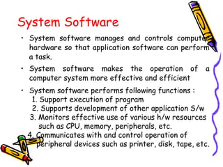 Introduction to Hardware and Software | PPT