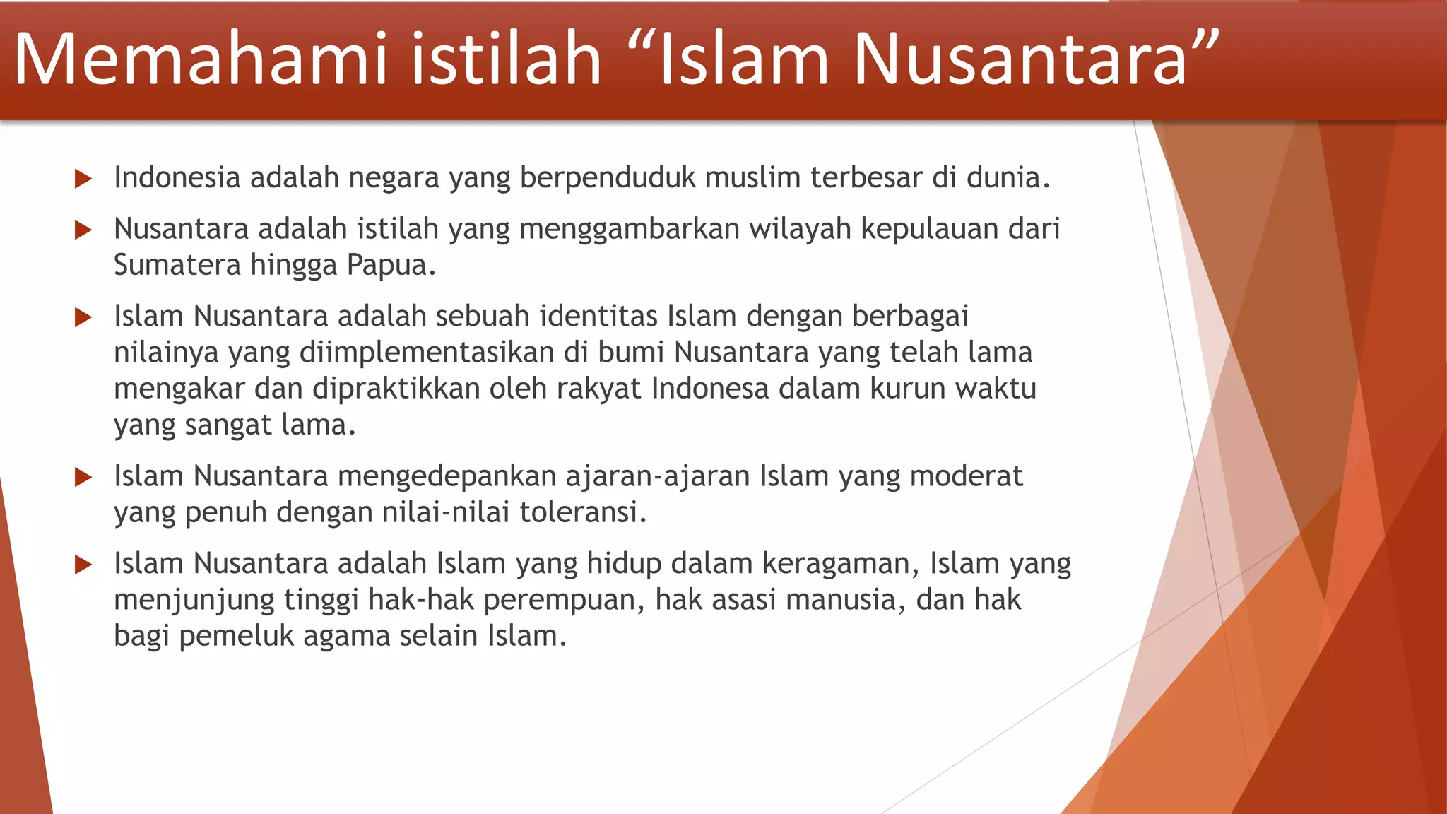 15 islam dan wasasan keindonesiaan | PPTX