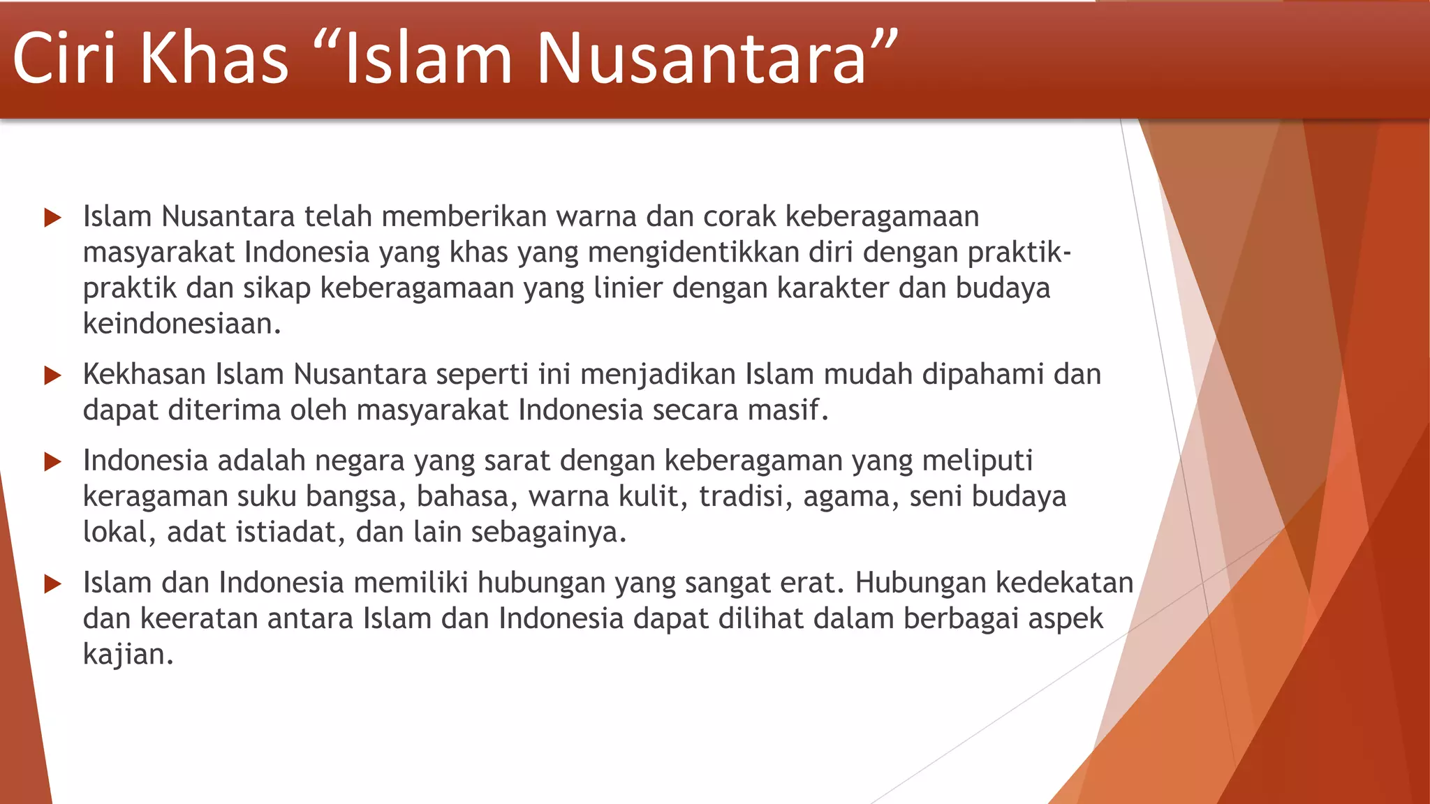 15 islam dan wasasan keindonesiaan | PPTX