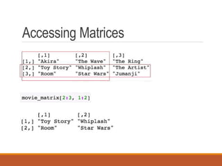 Introduction To R Language | PPTX