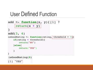 Introduction To R Language | PPTX
