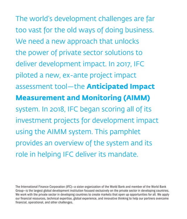 15 jan ifc_aimm_brochure | PDF