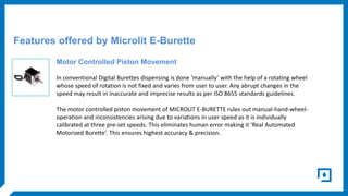 Advantages of using E-Burettes over Glass Burettes and Digital Burettes ...