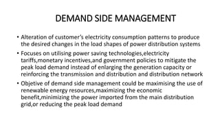 DEMAND SIDE ENERGY MANAGEMENT | PPTX
